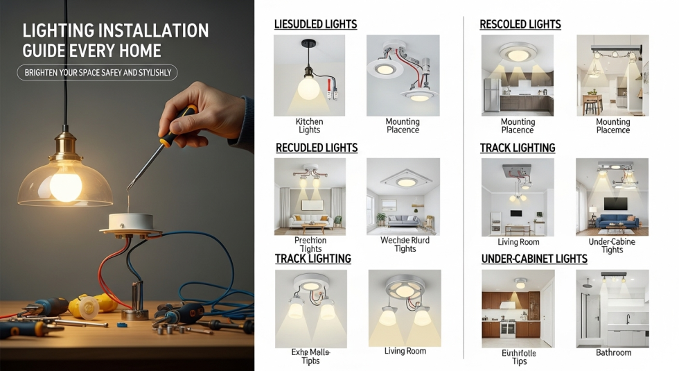 Lighting Installation Guide for Every Home - Electrician Wireman